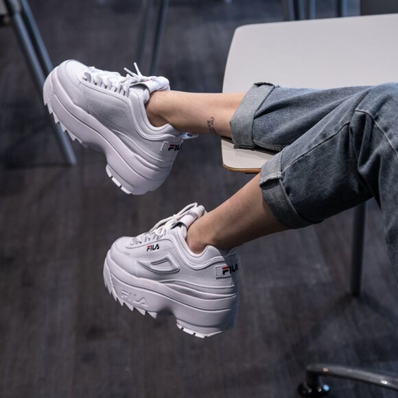 Fila | Shoes | New Fila Disruptor Ii Platform Wedge Sneakers Size ...